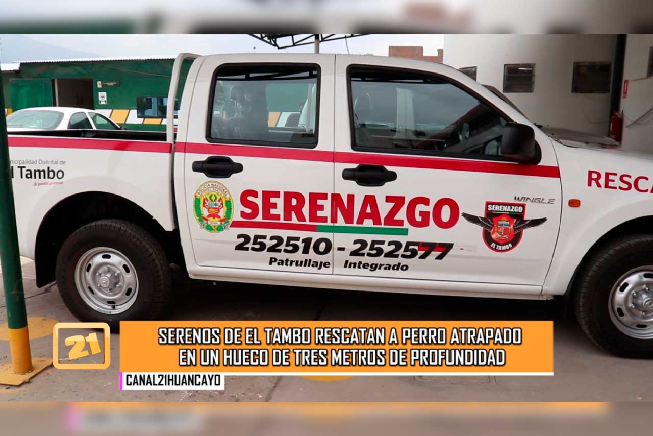 El Tambo: Adquiere camionetas para mejorar servicio de seguridad ...